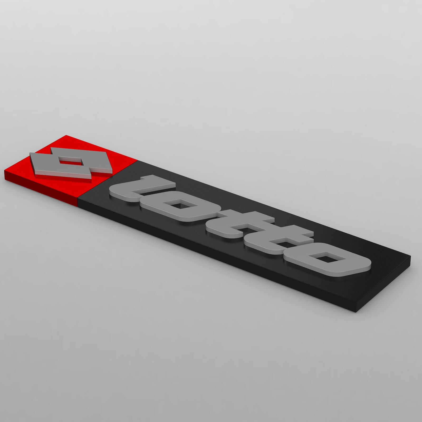 Lotto Logo - 3D Print Model by 3d_logoman