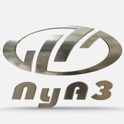 Luaz Logo - 3D Model by 3d_logoman