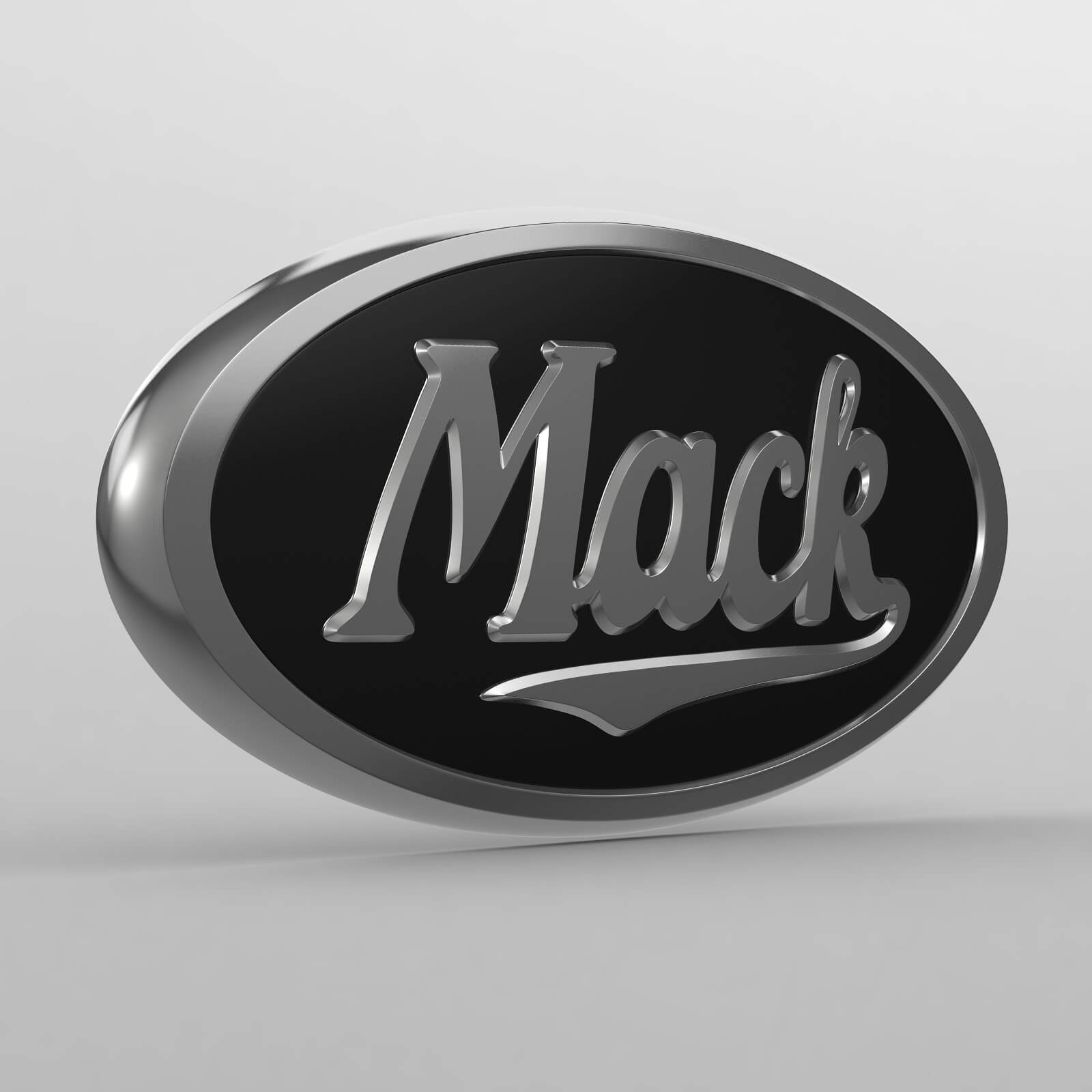 Mack Logo - 3D Model by 3d_logoman