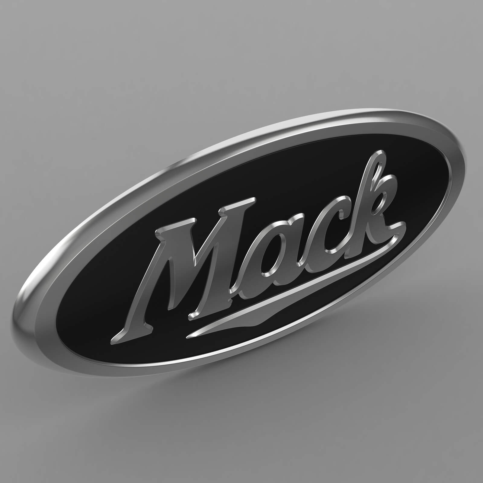 Mack Logo - 3D Model by 3d_logoman