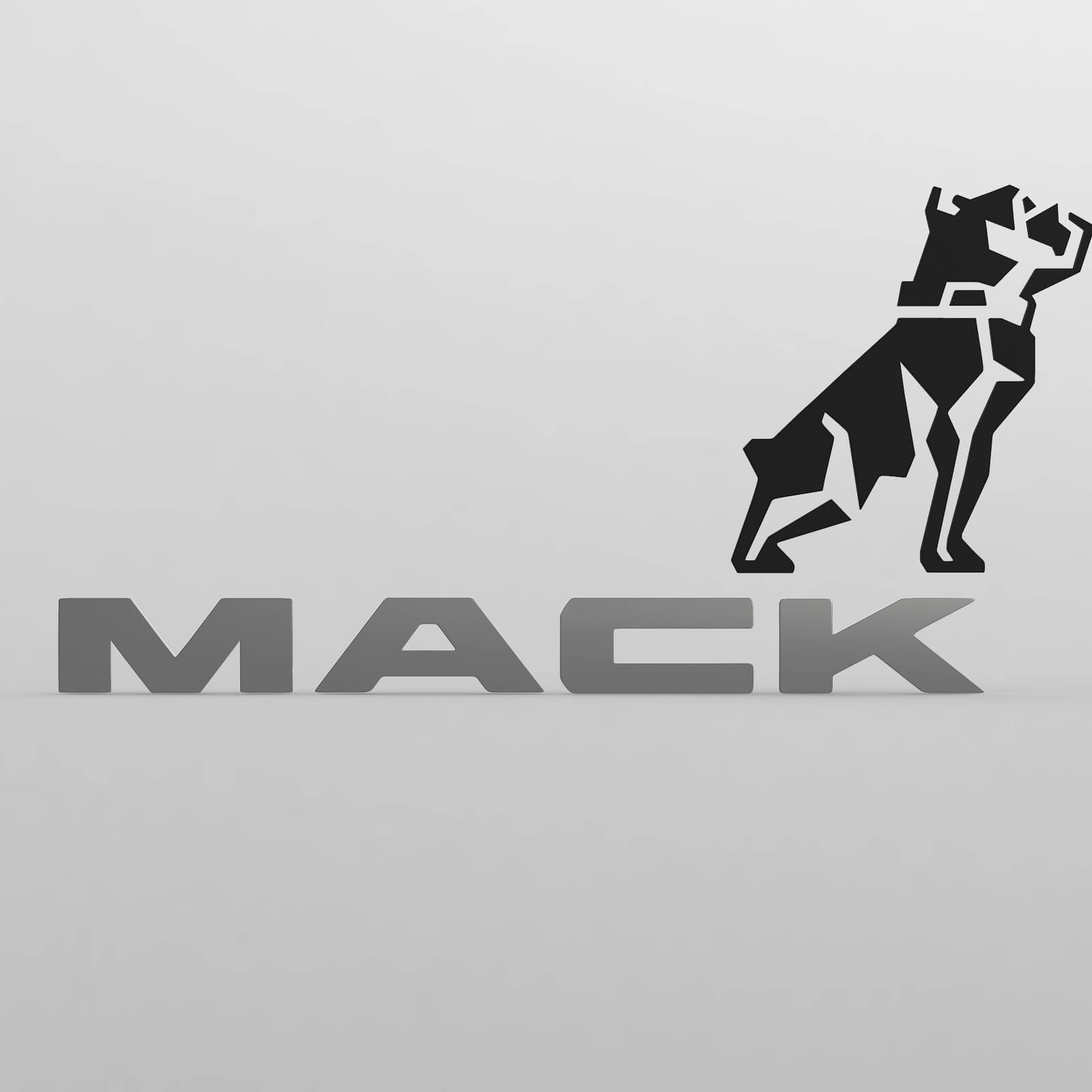 Mack Logo - 3D Model by 3d_logoman