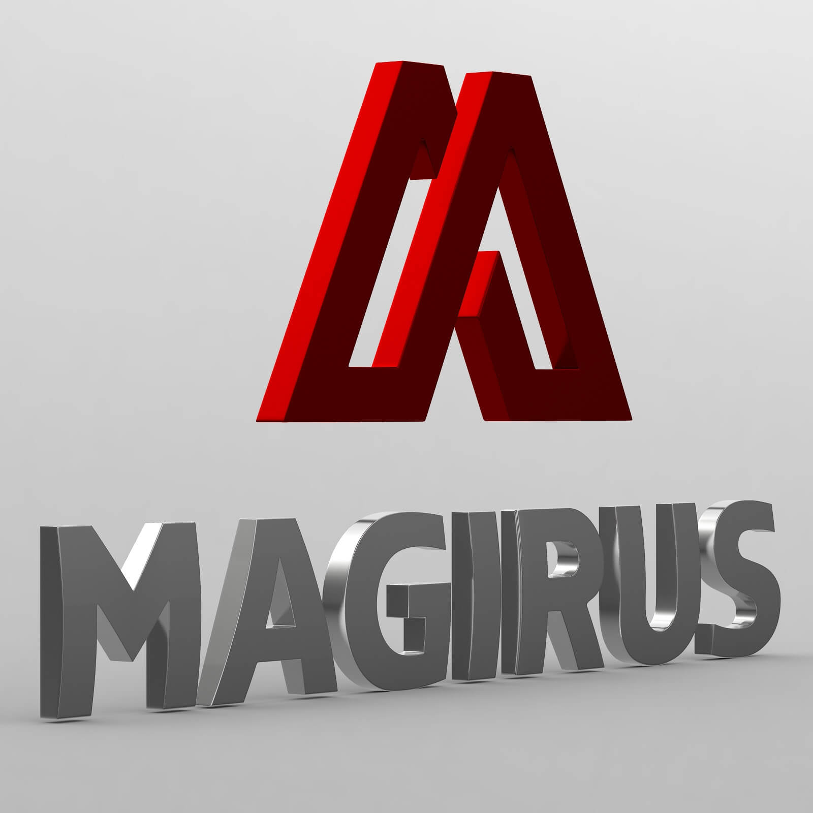 Magirus Logo - 3D Model by 3d_logoman