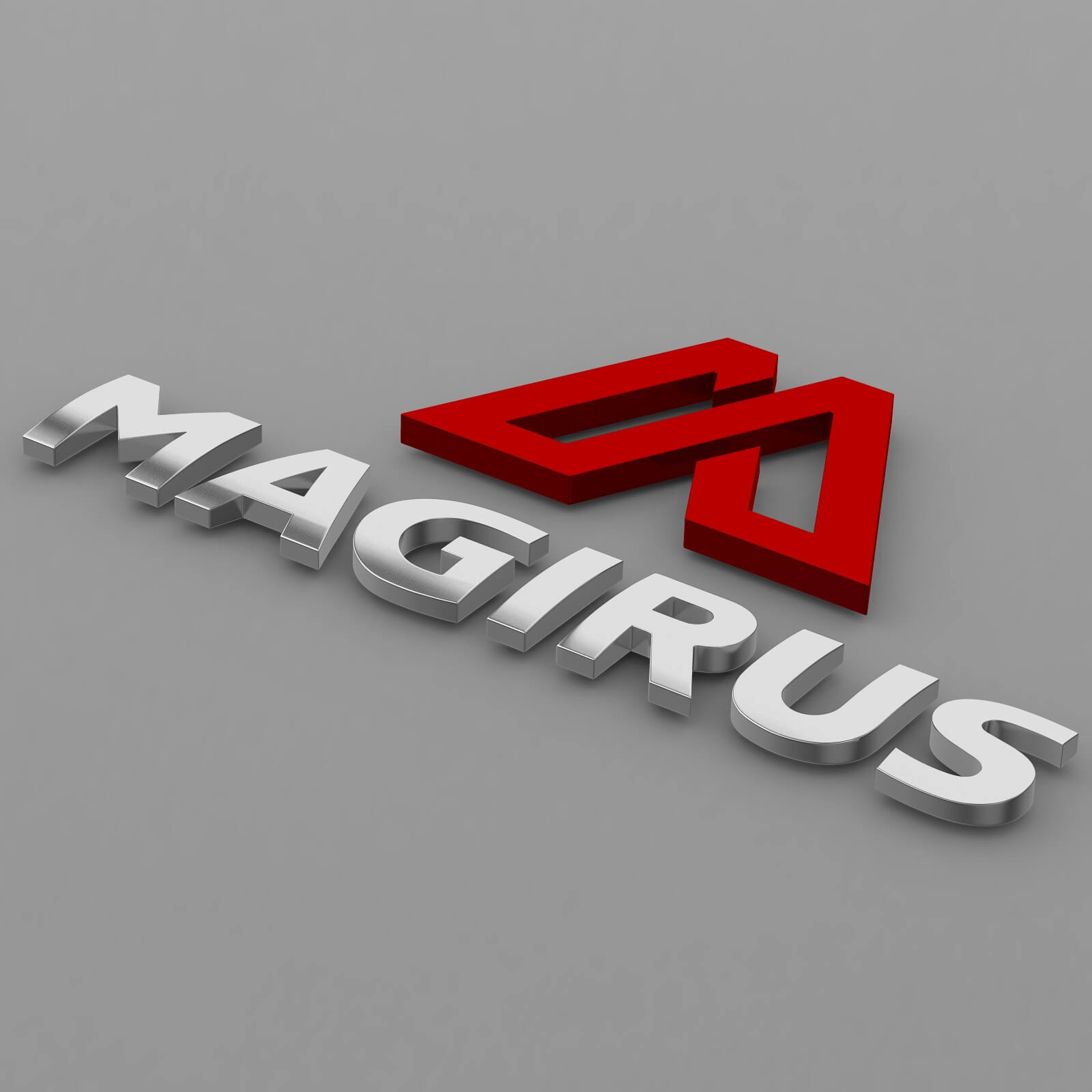 Magirus Logo - 3D Model by 3d_logoman