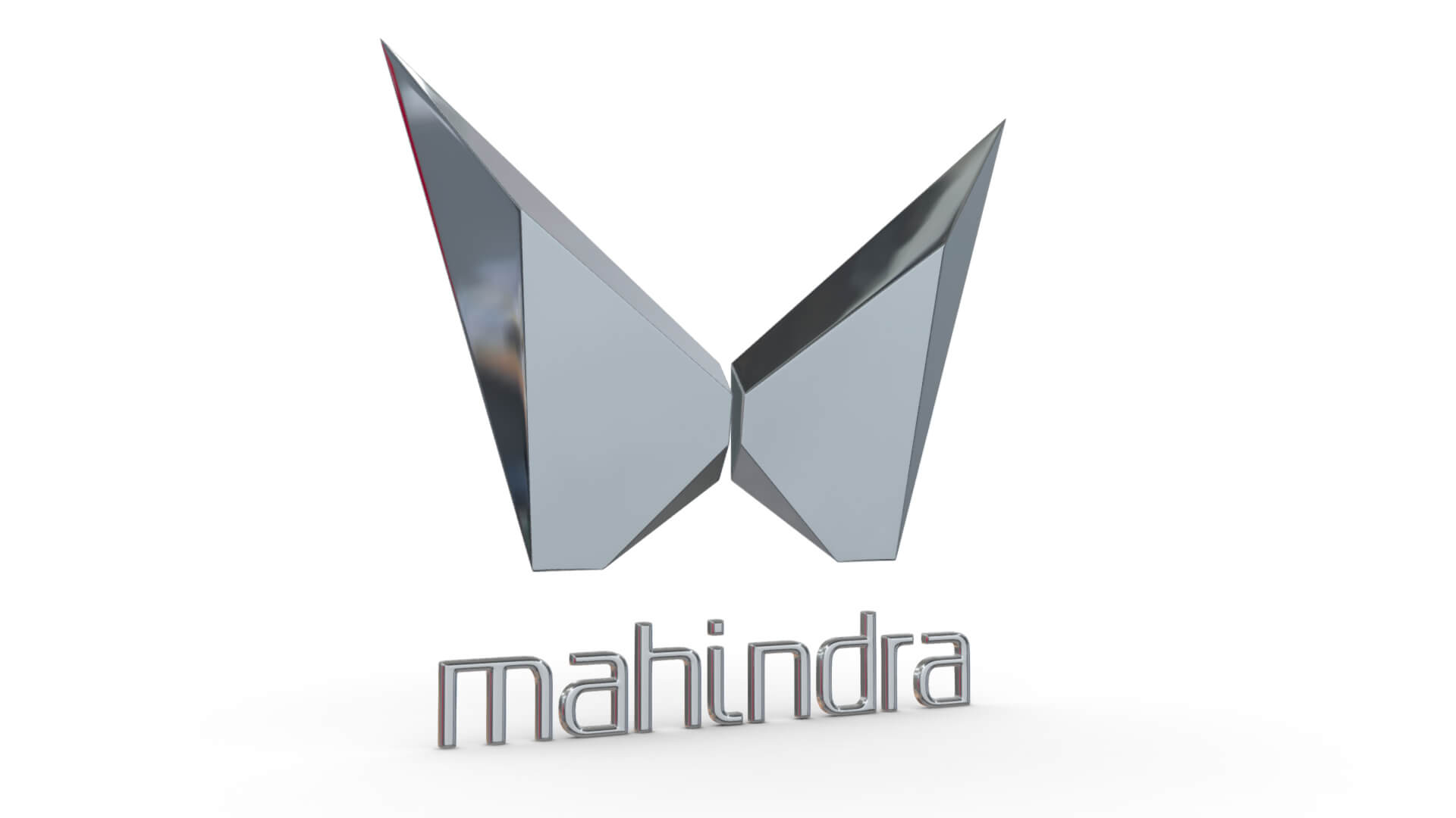 Mahindra New Logo - 3D Model by 3d_logoman