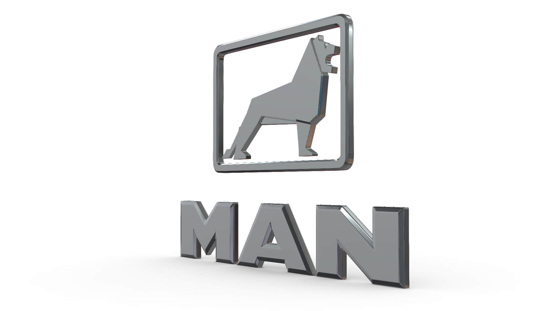 Man Logo - 3D Model by 3d_logoman