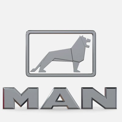 Man Logo - 3D Model by 3d_logoman