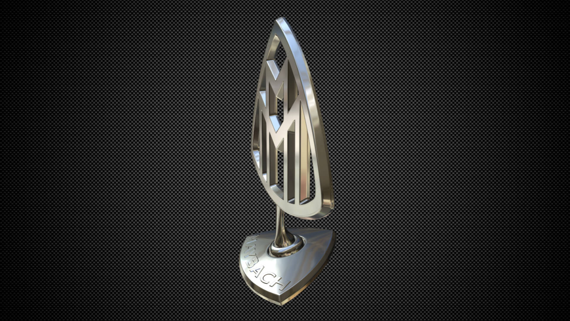 Maybach Logo - 3D Model by 3d_logoman