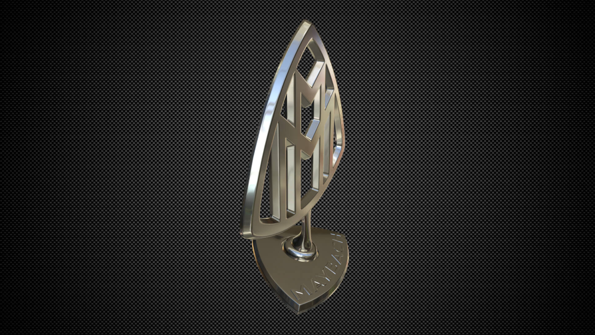 Maybach Logo - 3D Model by 3d_logoman