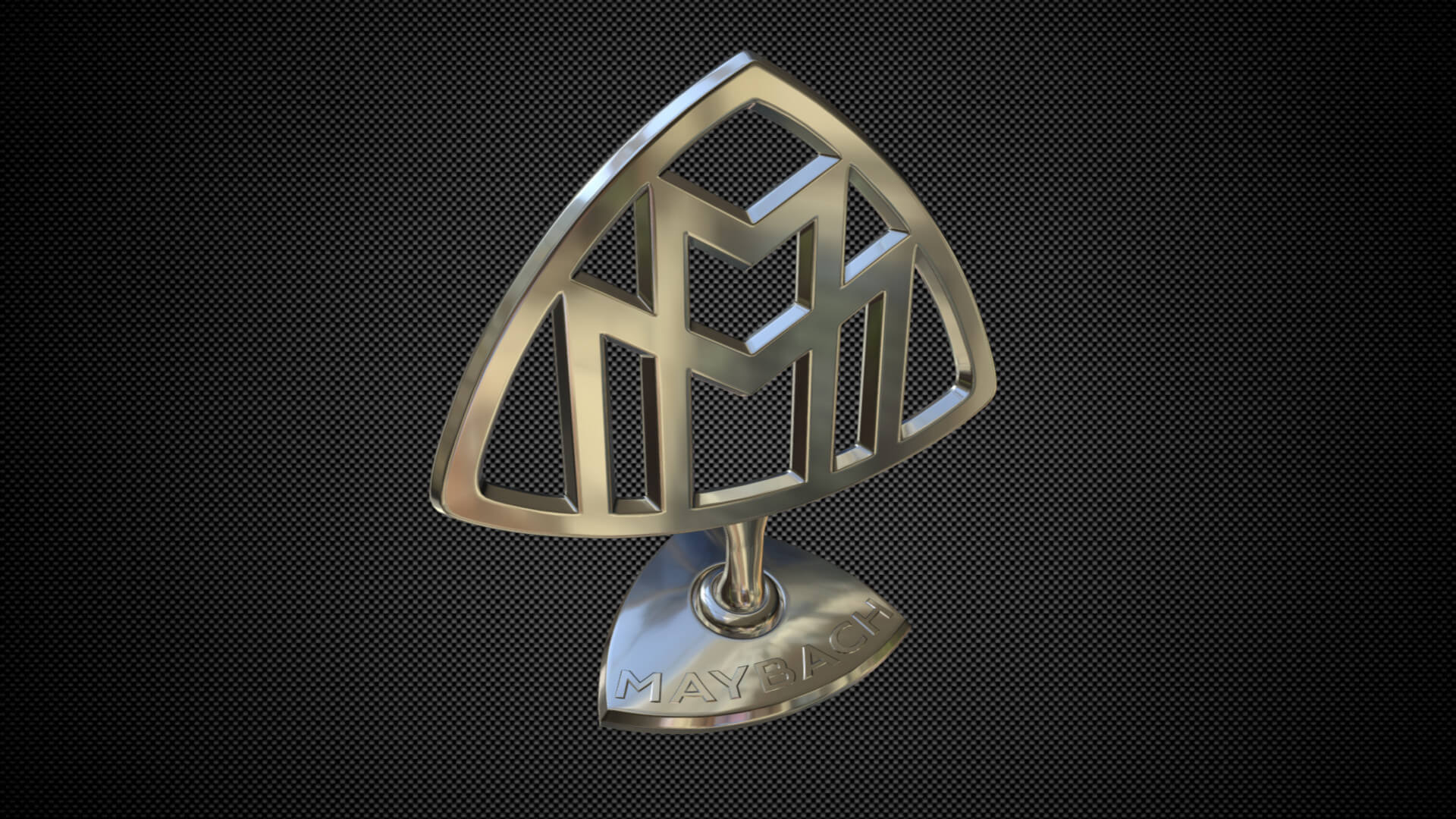 Maybach Logo - 3D Model by 3d_logoman