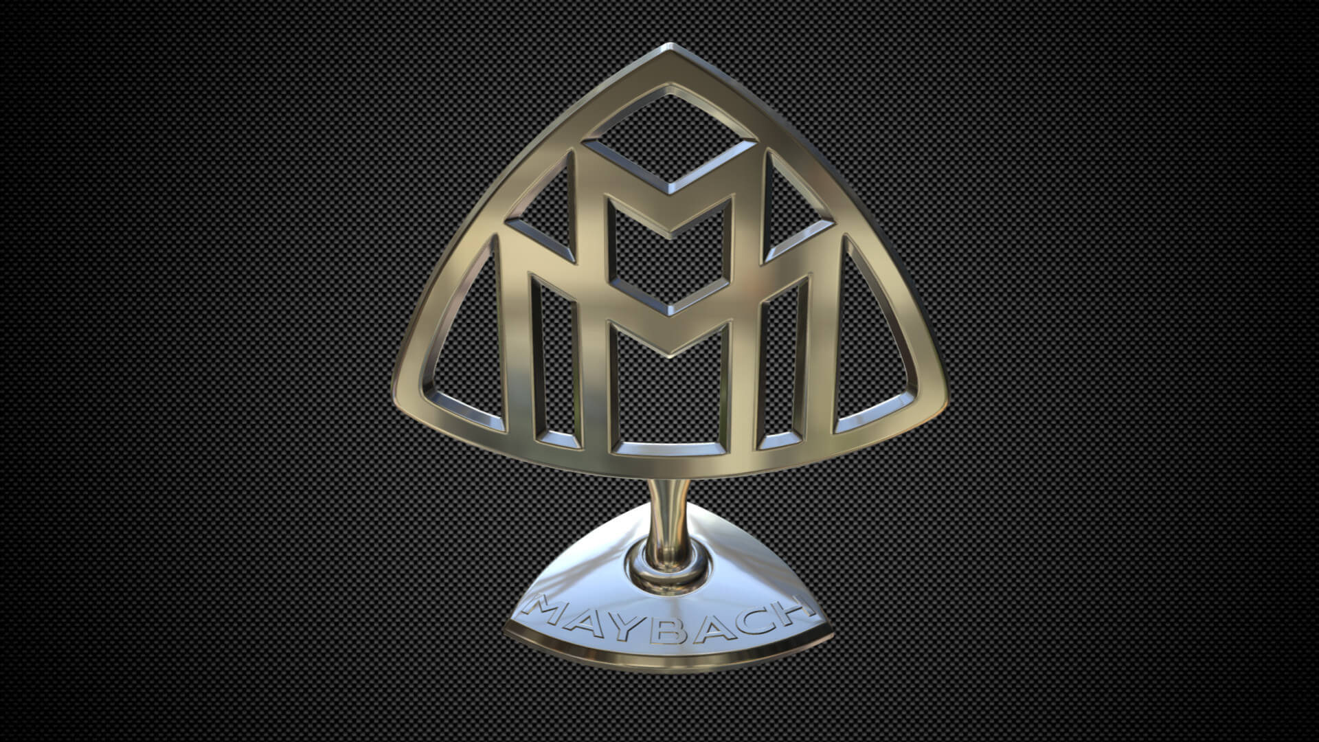 Maybach Logo - 3D Model by 3d_logoman