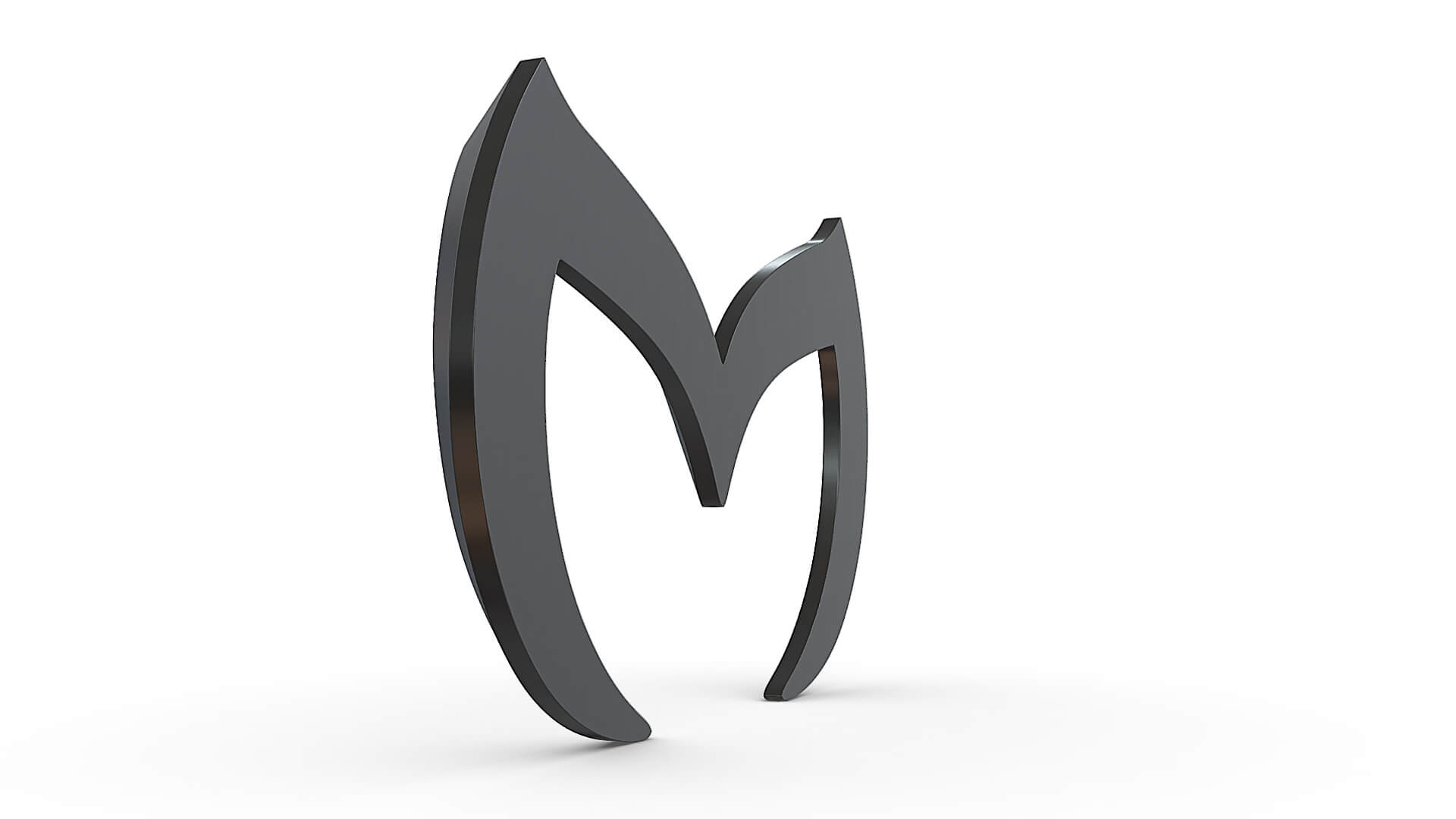 Mazda Devil Logo - 3D Model by 3d_logoman