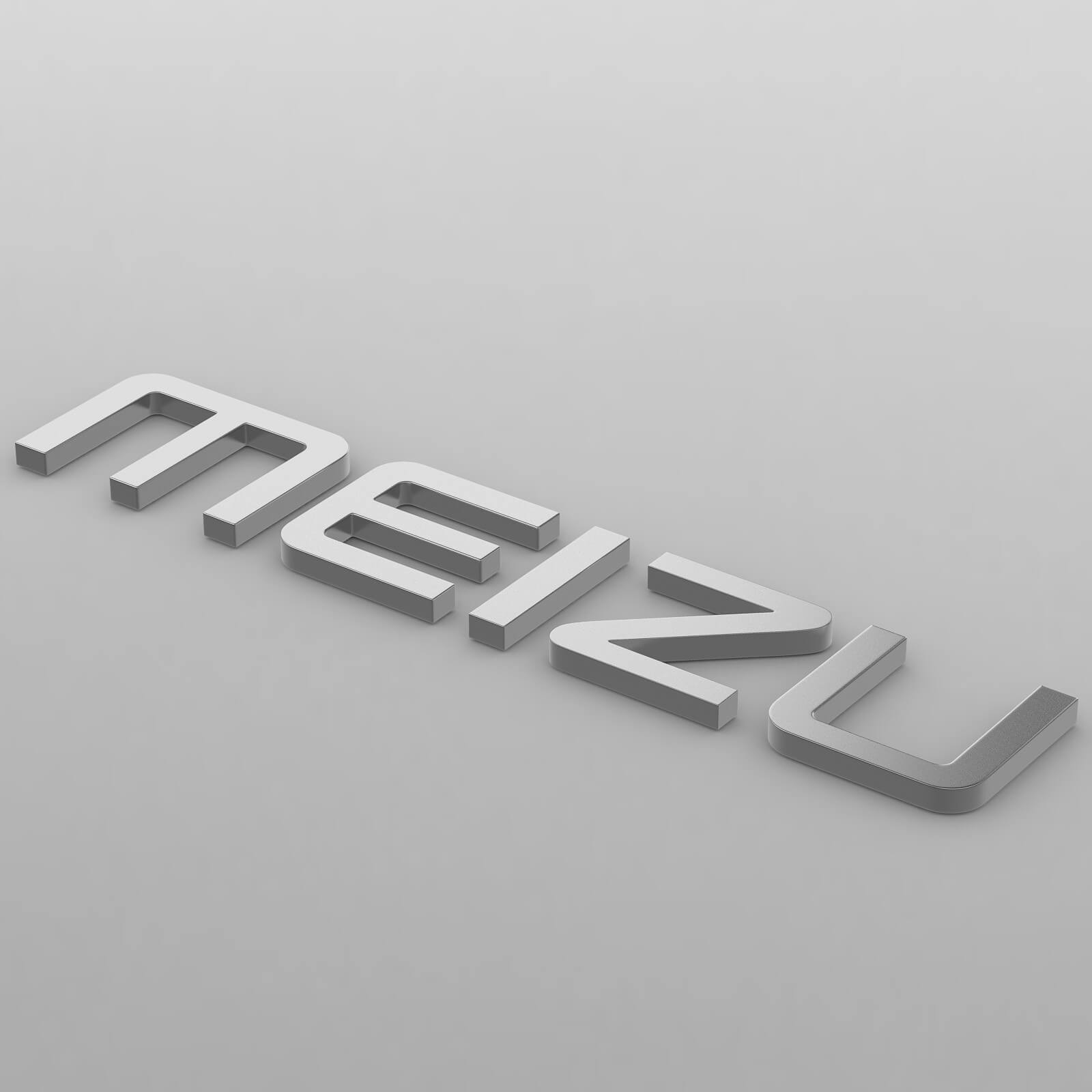 Meizu Logo - 3D Model by 3d_logoman