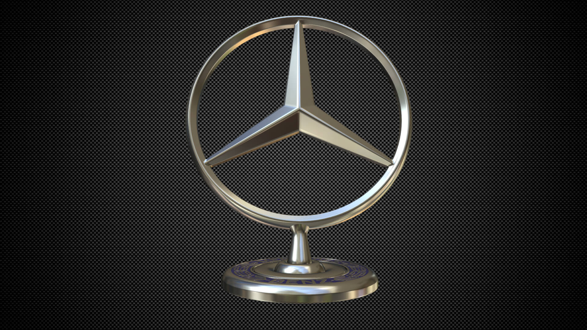 Mercedes Benz Logo - 3D Model by 3d_logoman