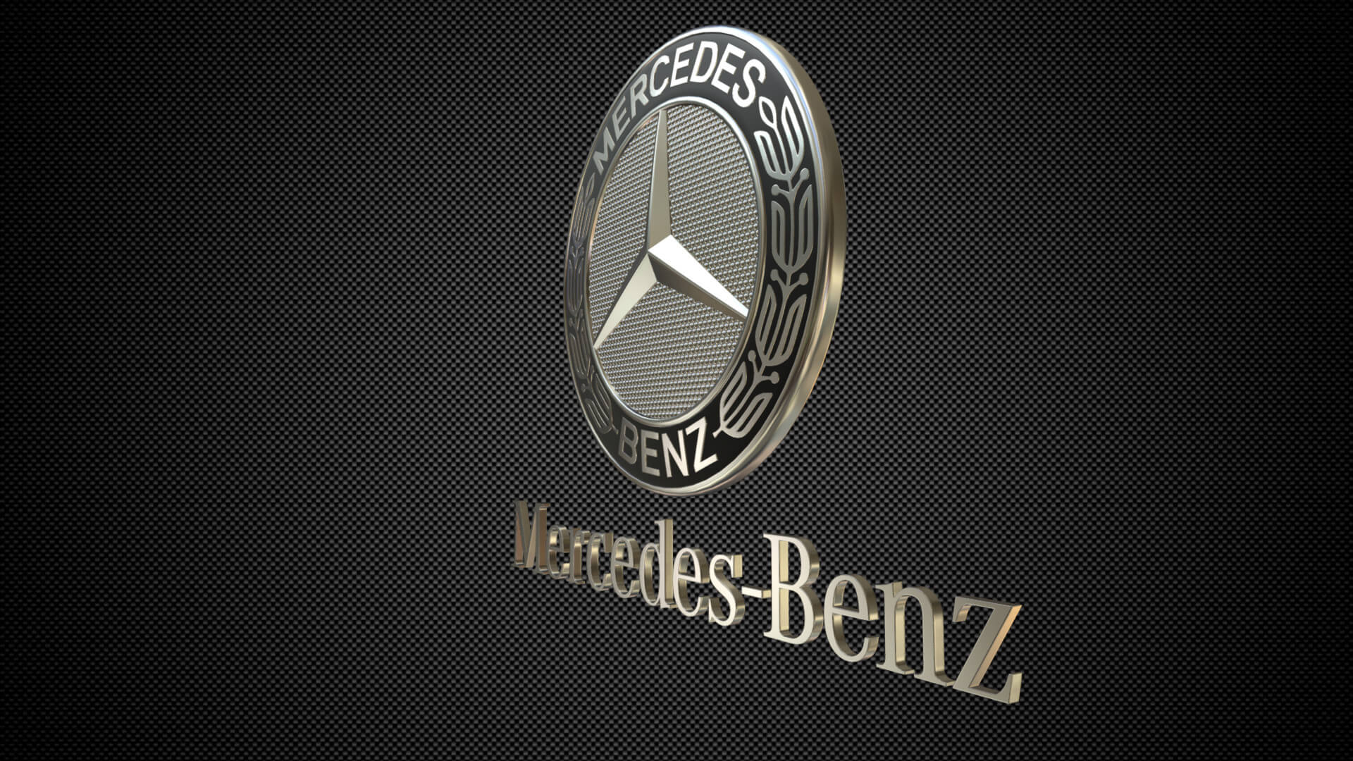 Mercedes Benz Logo - 3D Model by 3d_logoman