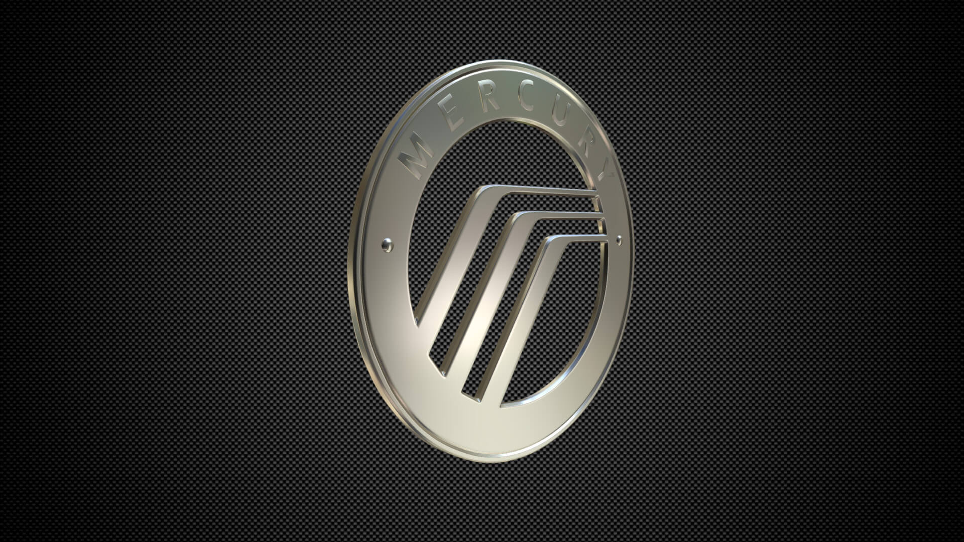 Mercury Logo - 3D Model by 3d_logoman