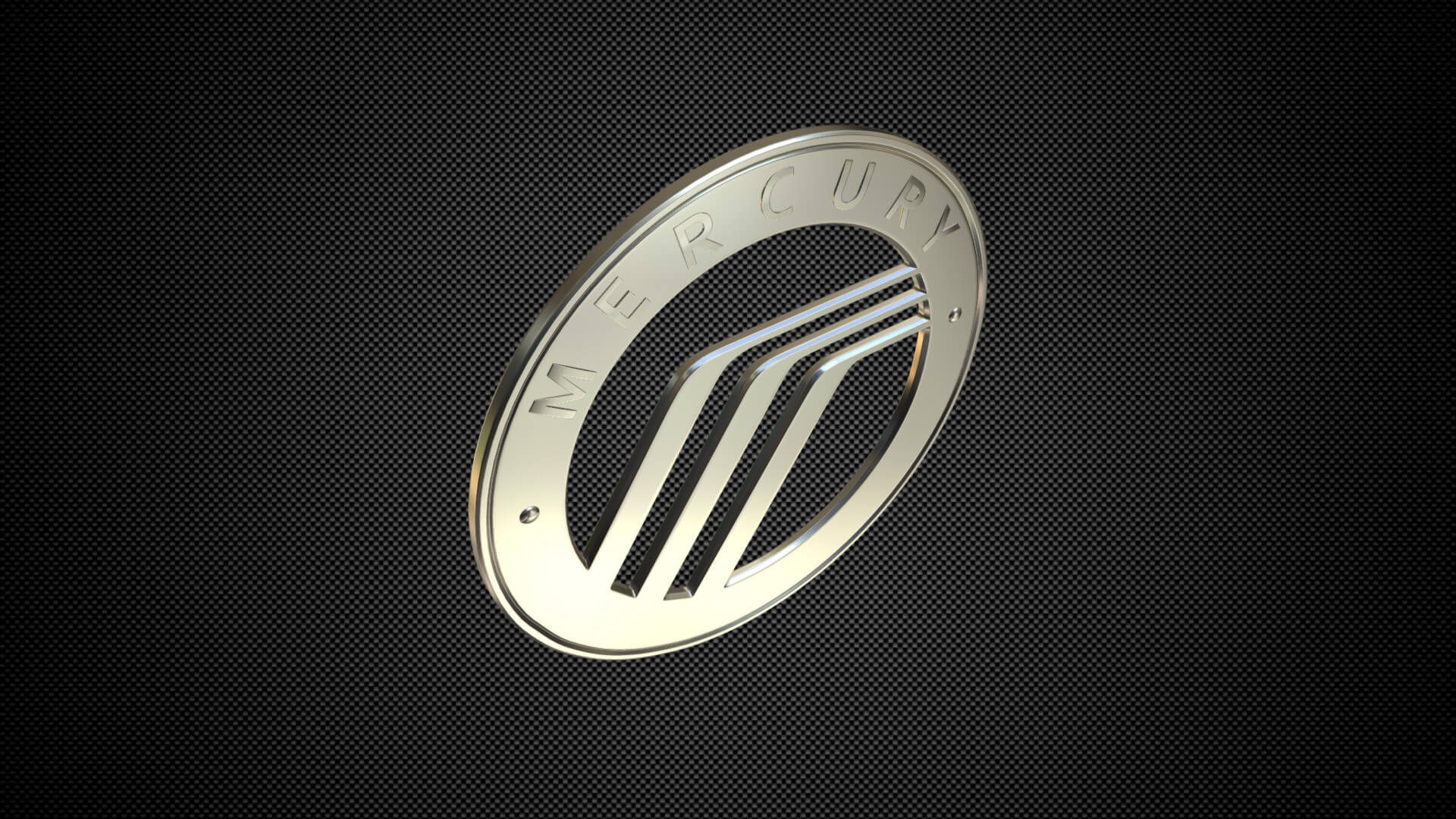 Mercury Logo - 3D Model by 3d_logoman