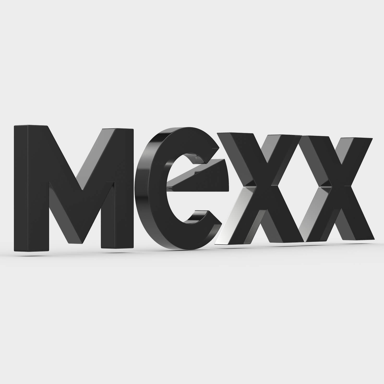 Mexx Logo - 3D Model by 3d_logoman