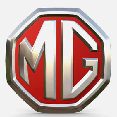 MG Logo - 3D Model by 3d_logoman