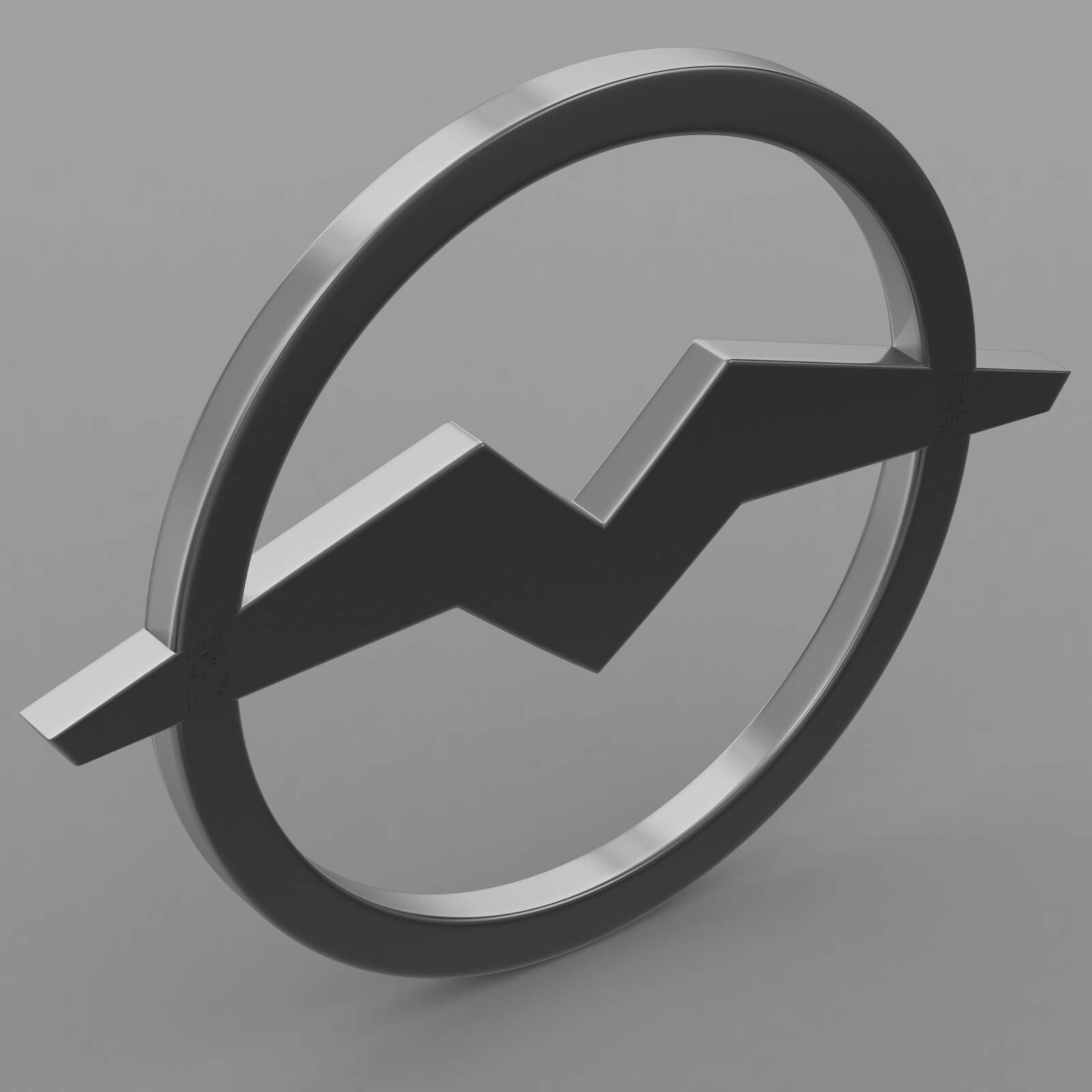 Mmz Logo - 3D Model by 3d_logoman