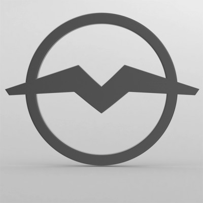 Mmz Logo - 3D Model by 3d_logoman