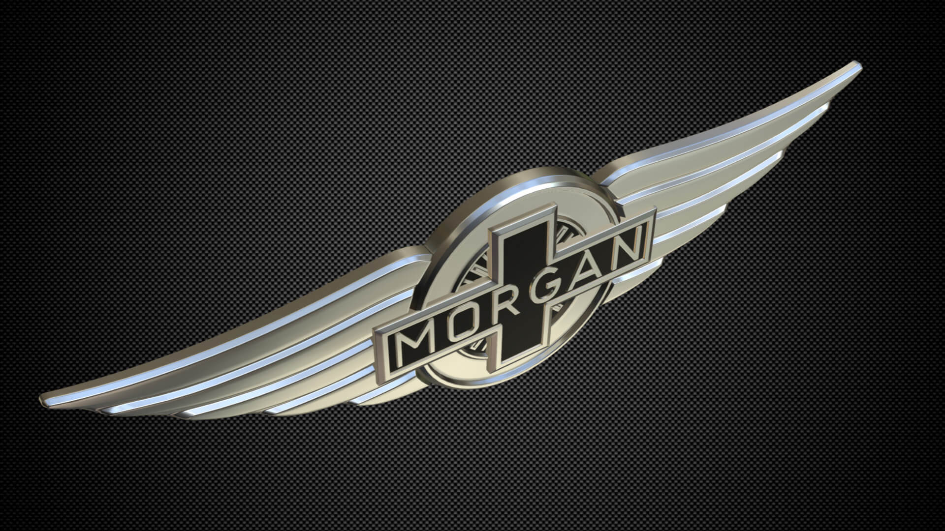 Morgan Logo - 3D Model by 3d_logoman