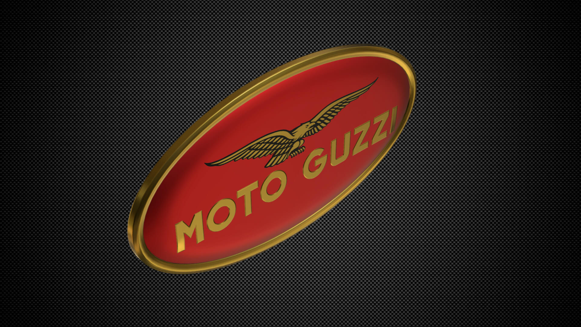 Moto Guzzi Logo - 3D Model by 3d_logoman