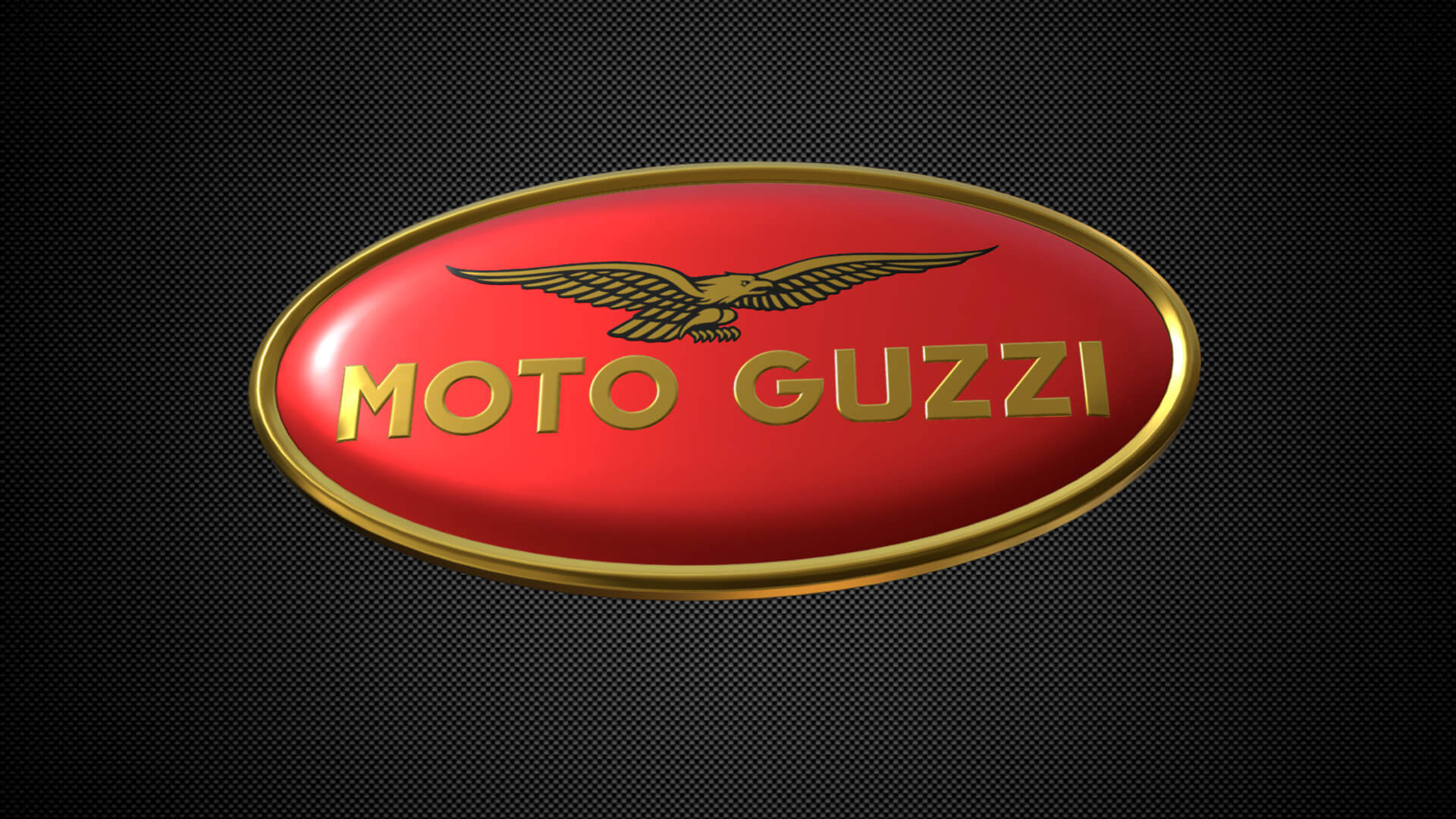 Moto Guzzi Logo - 3D Model by 3d_logoman