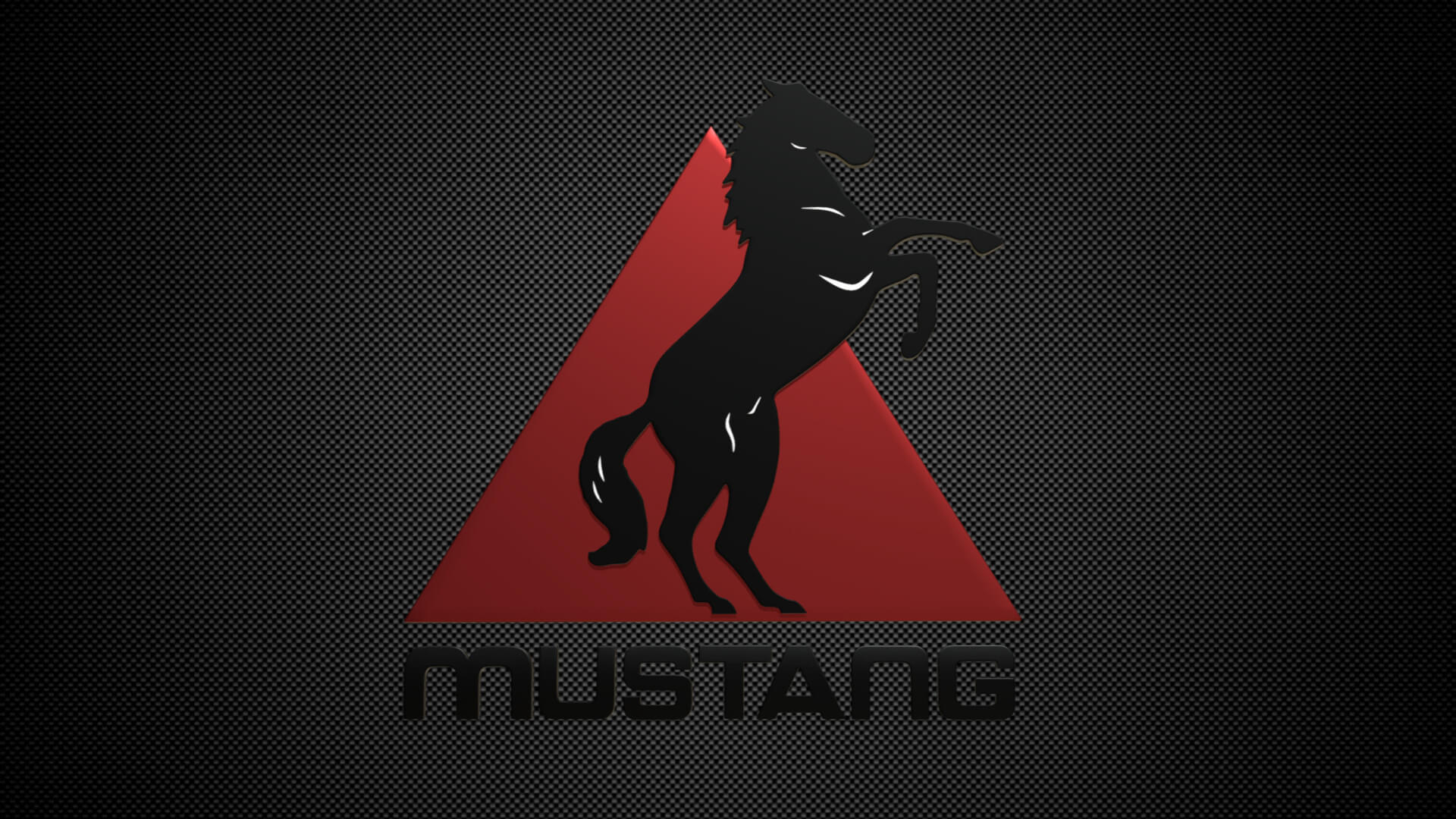 Mustang Logo - 3D Model by 3d_logoman