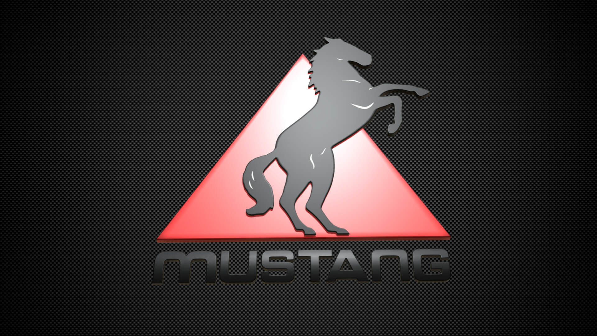 Mustang Logo - 3D Model by 3d_logoman