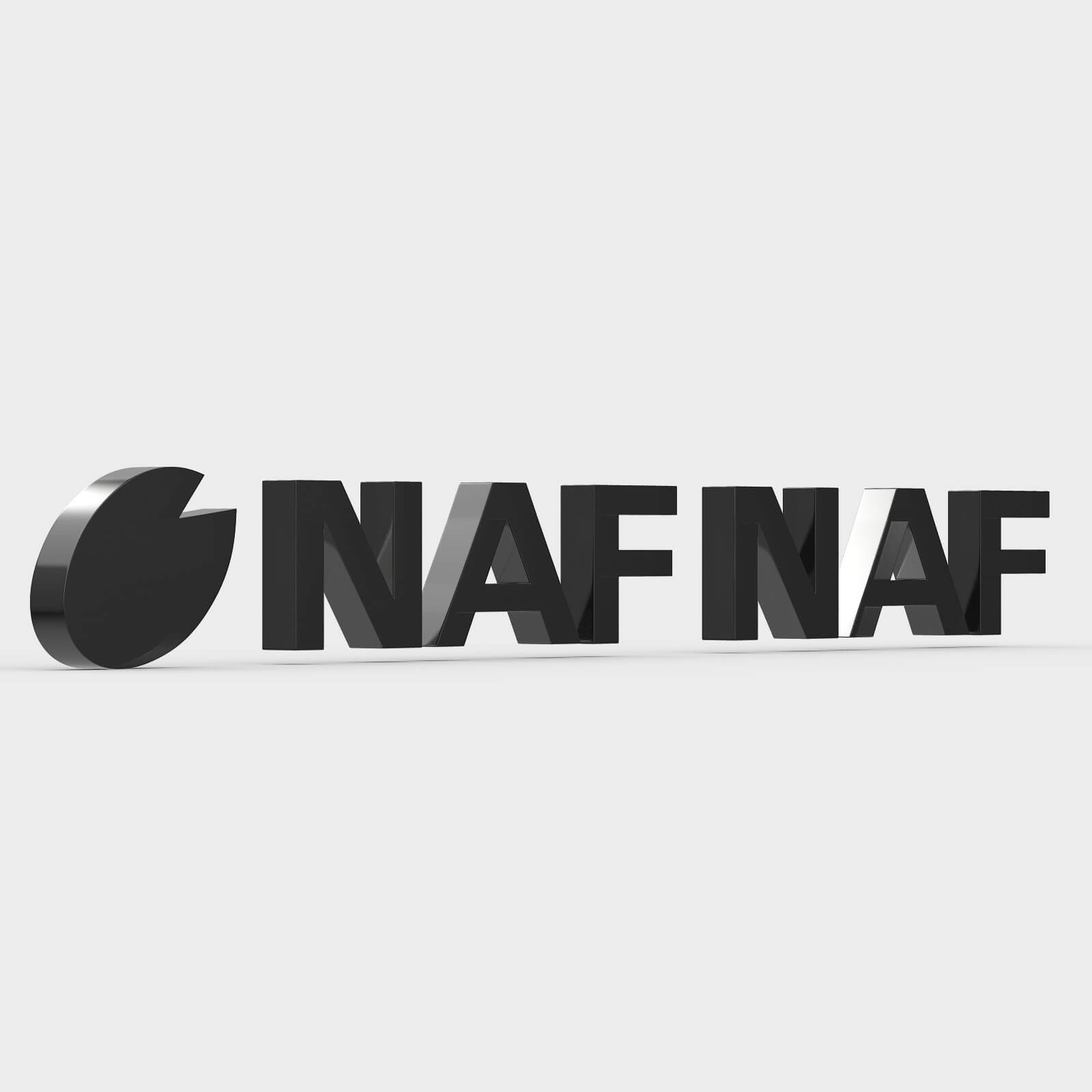 Naf Naf Logo - 3D Model by 3d_logoman