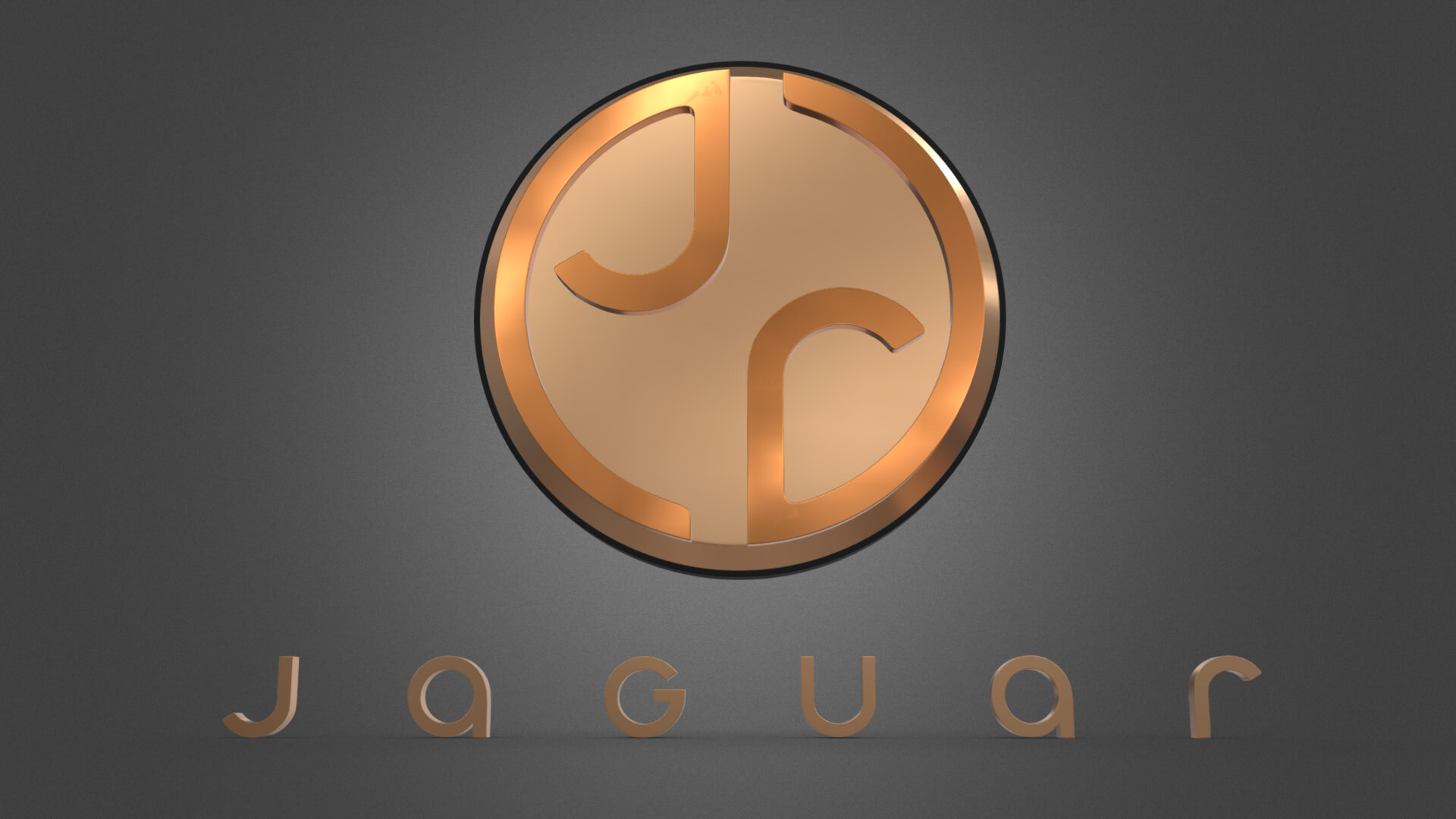New Jaguar Logo - 3D Model by 3d_logoman