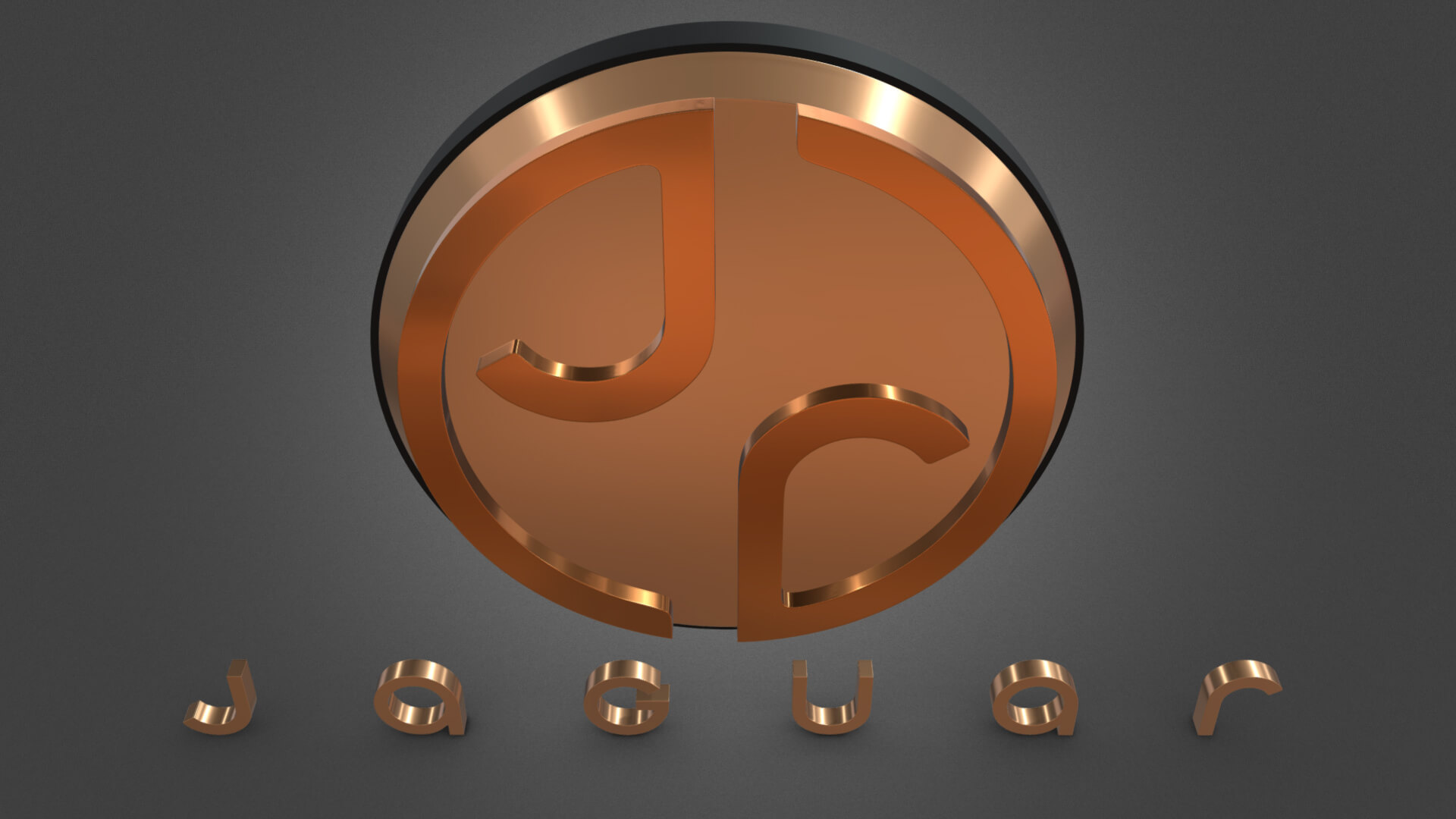 New Jaguar Logo - 3D Model by 3d_logoman