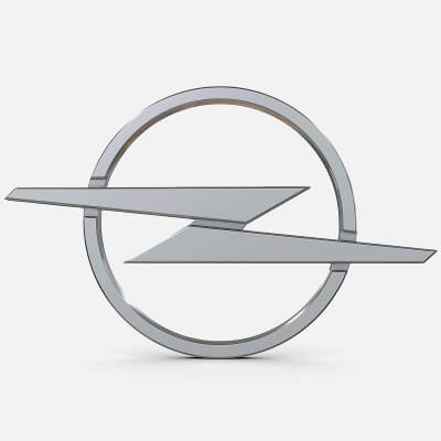 Opel New Logo - 3D Model by 3d_logoman