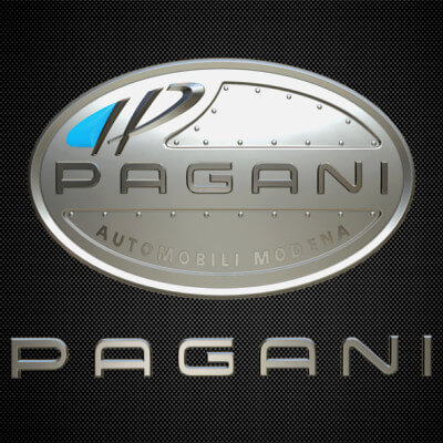Pagani Logo - 3D Model by 3d_logoman