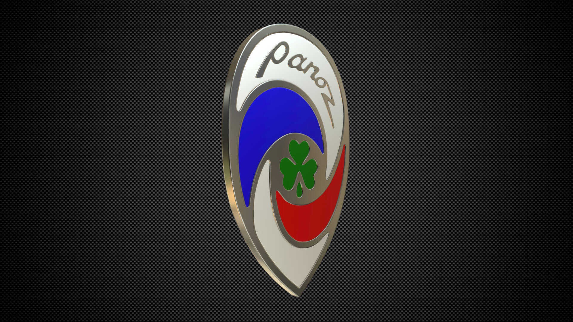 Panoz Logo - 3D Model by 3d_logoman