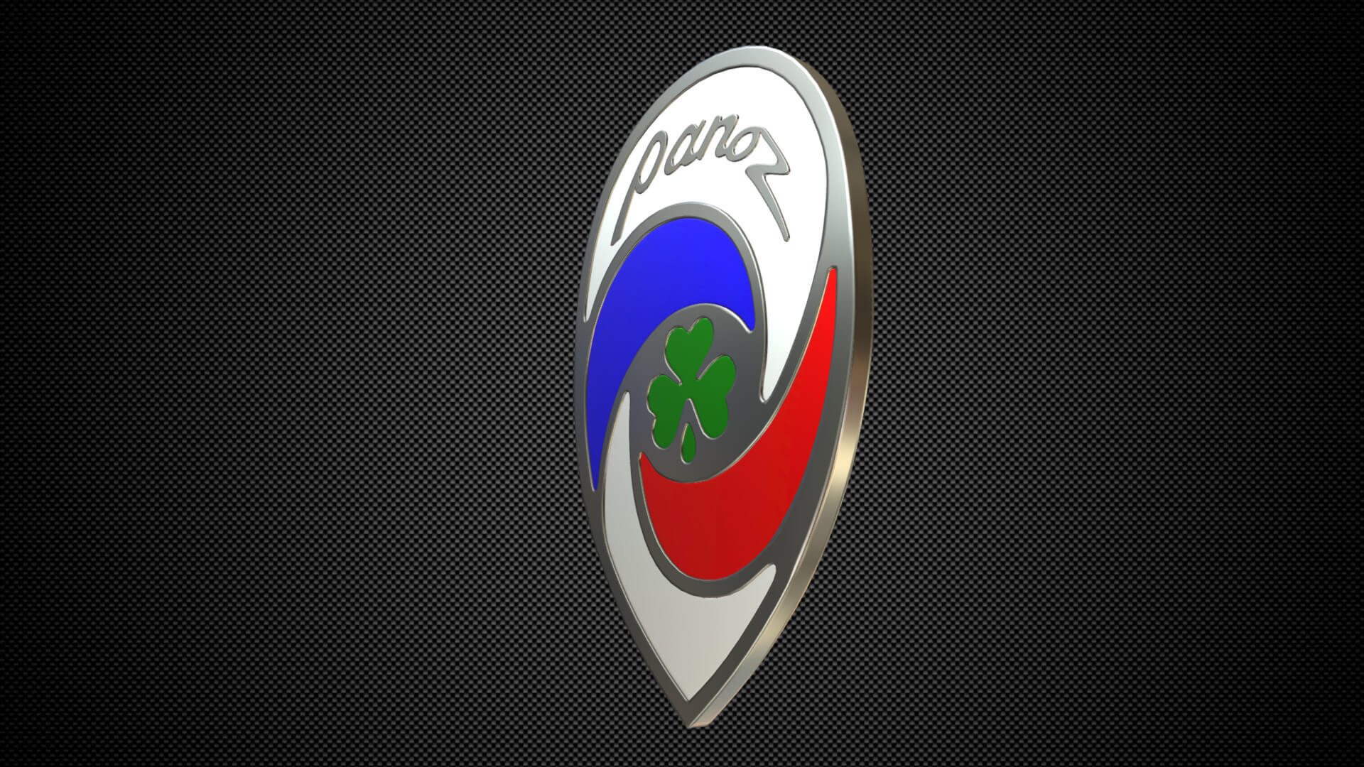 Panoz Logo - 3D Model by 3d_logoman