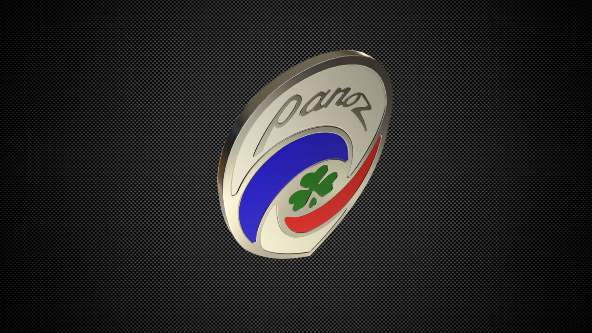 Panoz Logo - 3D Model by 3d_logoman