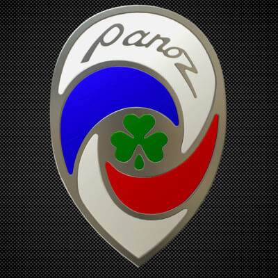 Panoz Logo - 3D Model by 3d_logoman