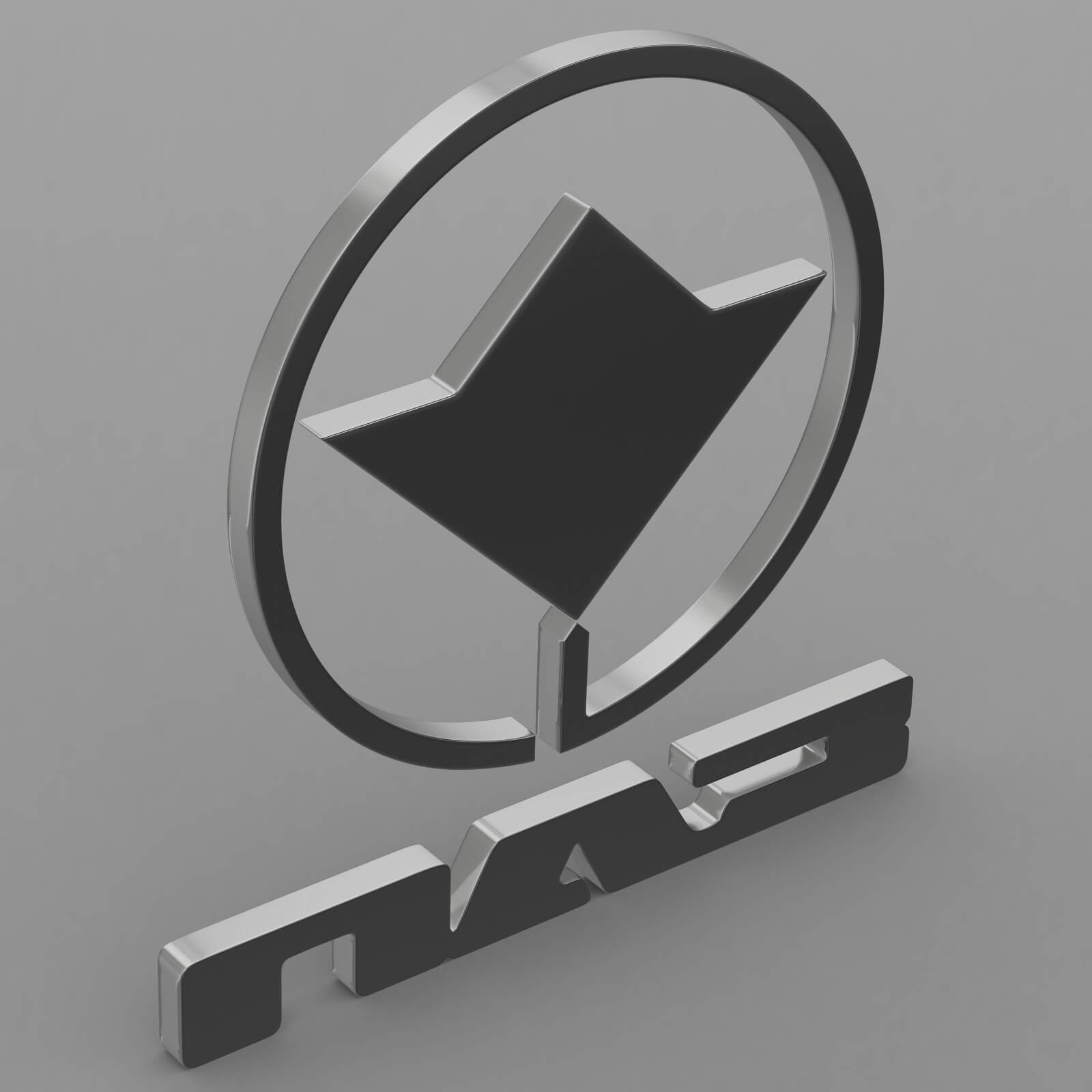 Paz Logo - 3D Model by 3d_logoman
