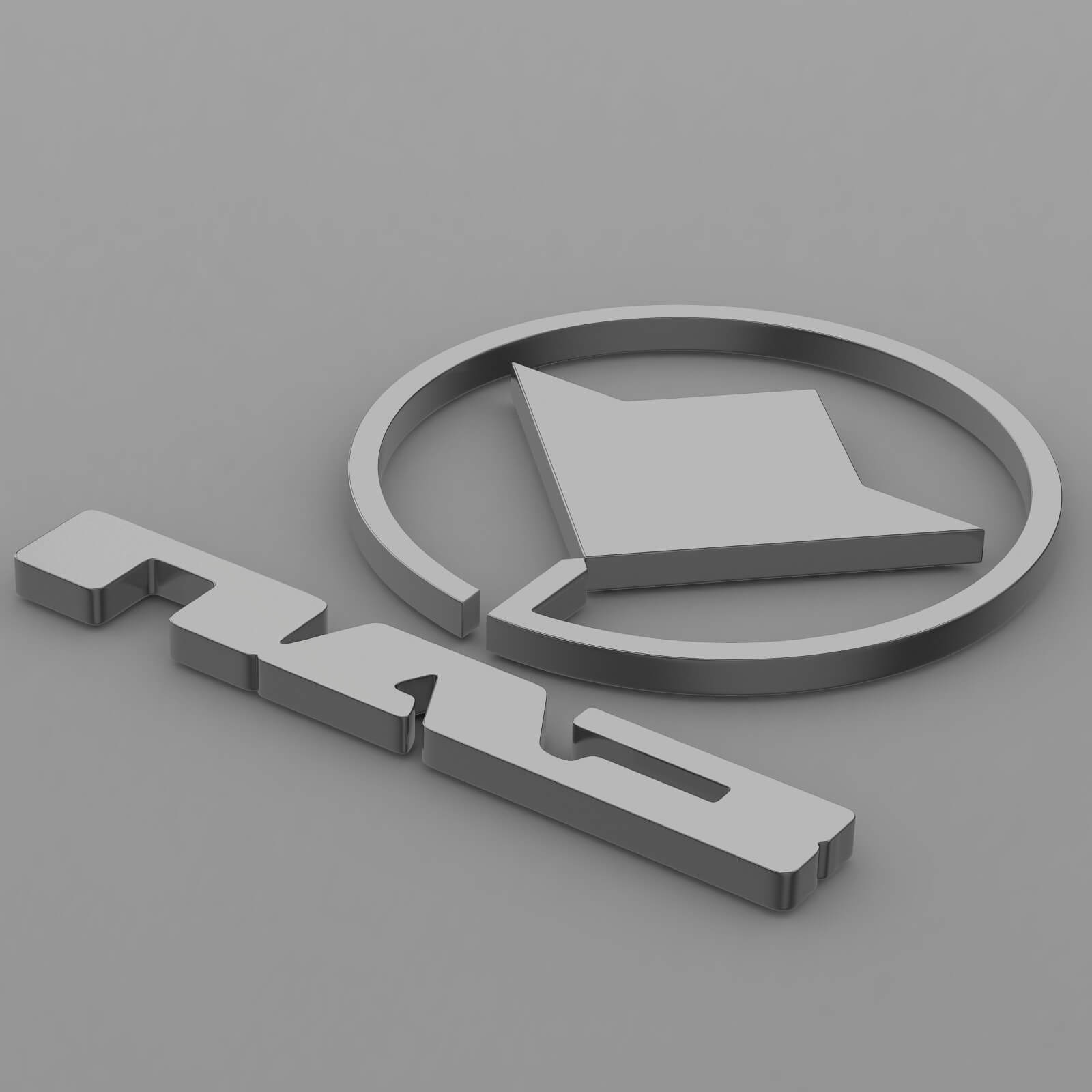 Paz Logo - 3D Model by 3d_logoman