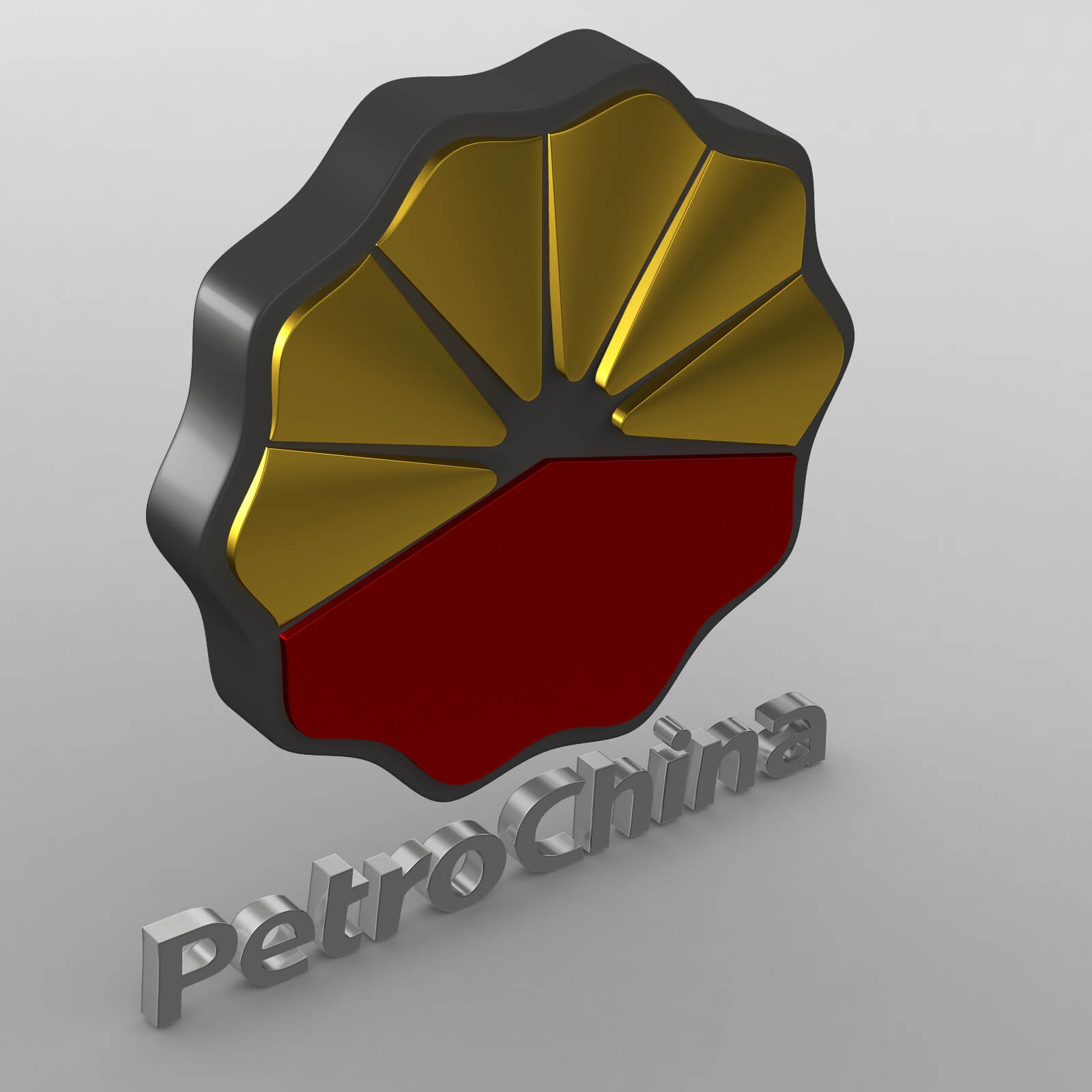 Perto China Logo - 3D Model by 3d_logoman