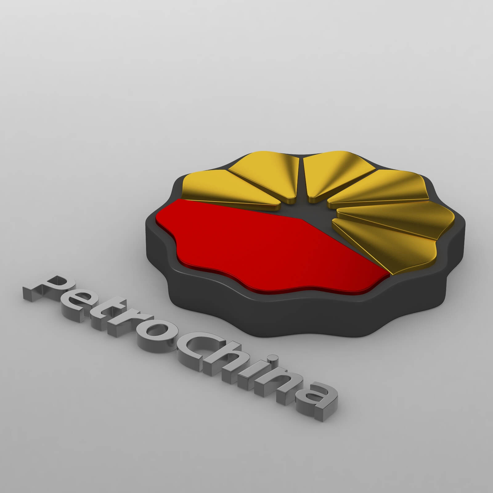 Perto China Logo - 3D Model by 3d_logoman