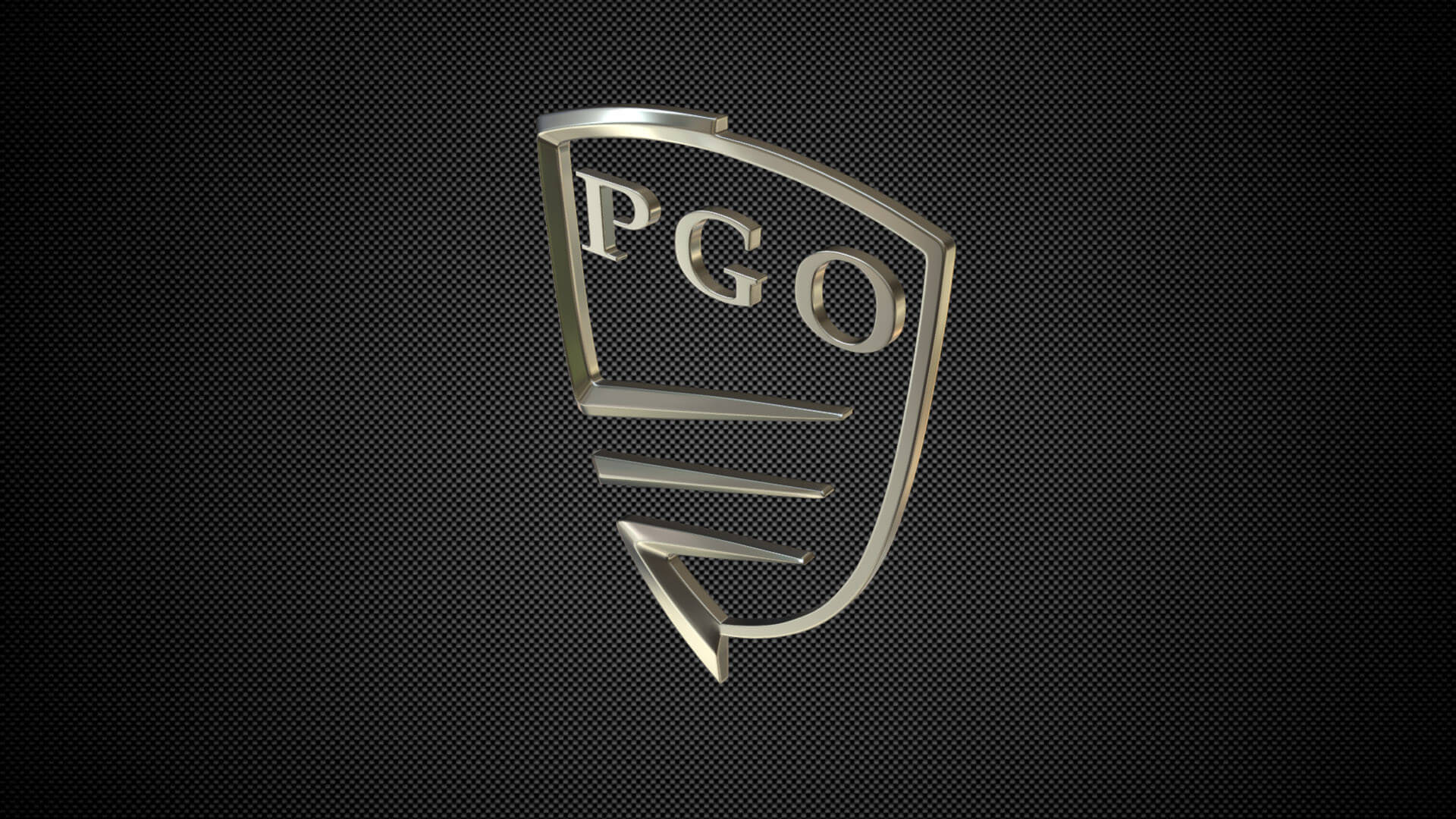 Pgo Logo - 3D Model by 3d_logoman