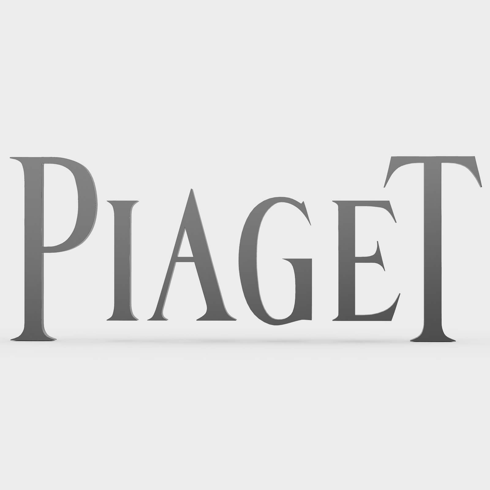 Piaget Logo - 3D Model by 3d_logoman