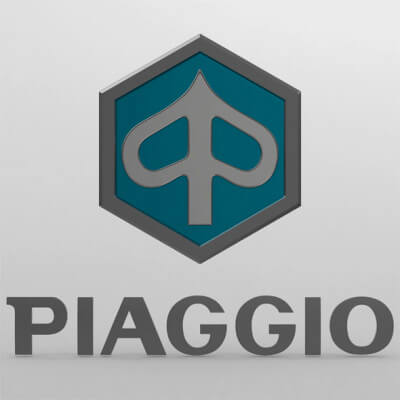 Piaggio Logo - 3D Model by 3d_logoman