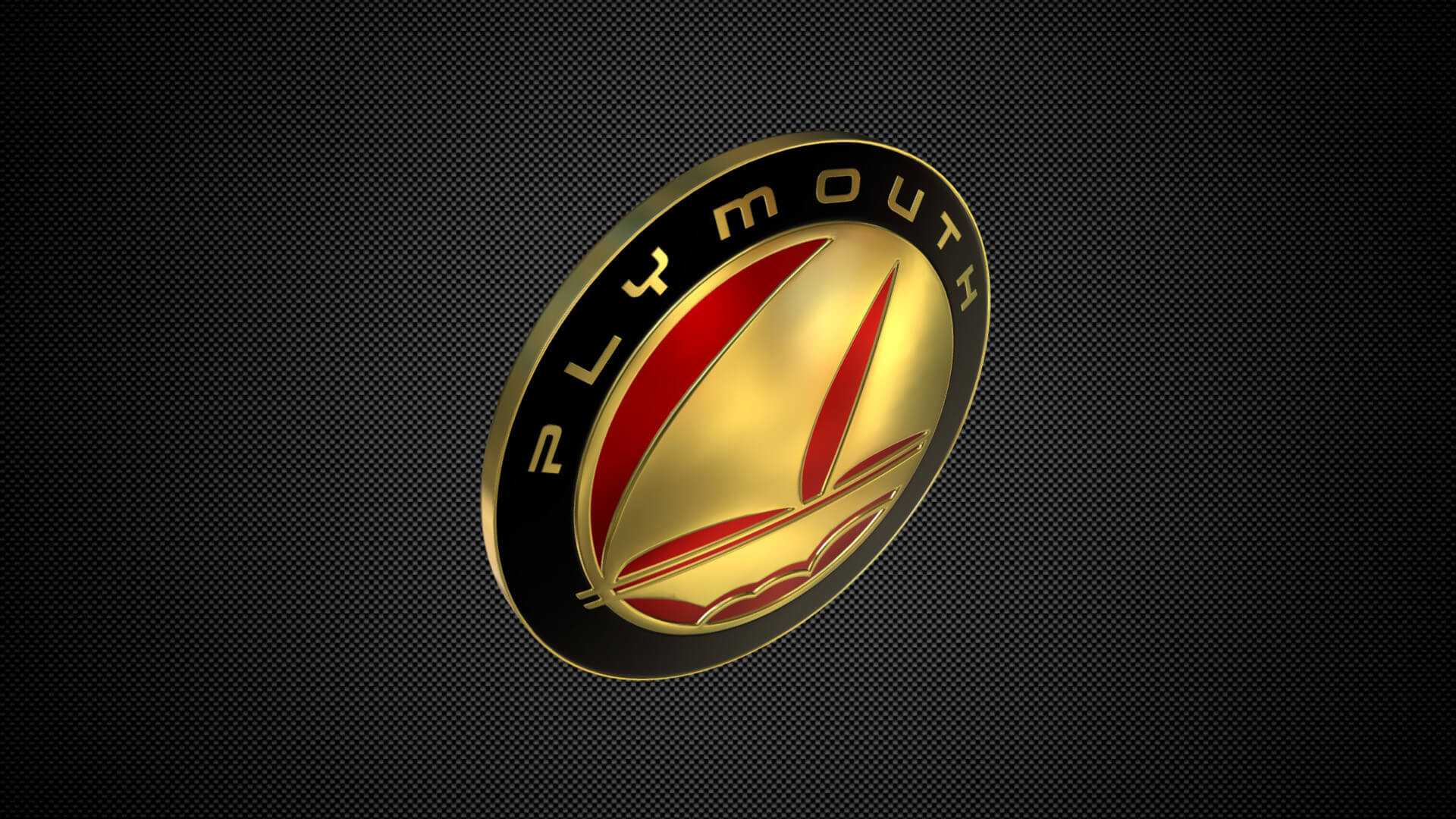Plymouth Logo - 3D Model by 3d_logoman