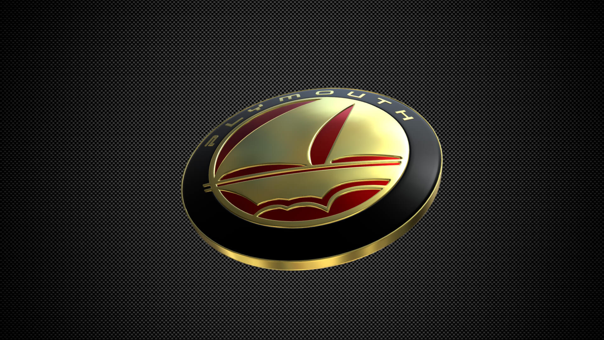 Plymouth Logo - 3D Model by 3d_logoman