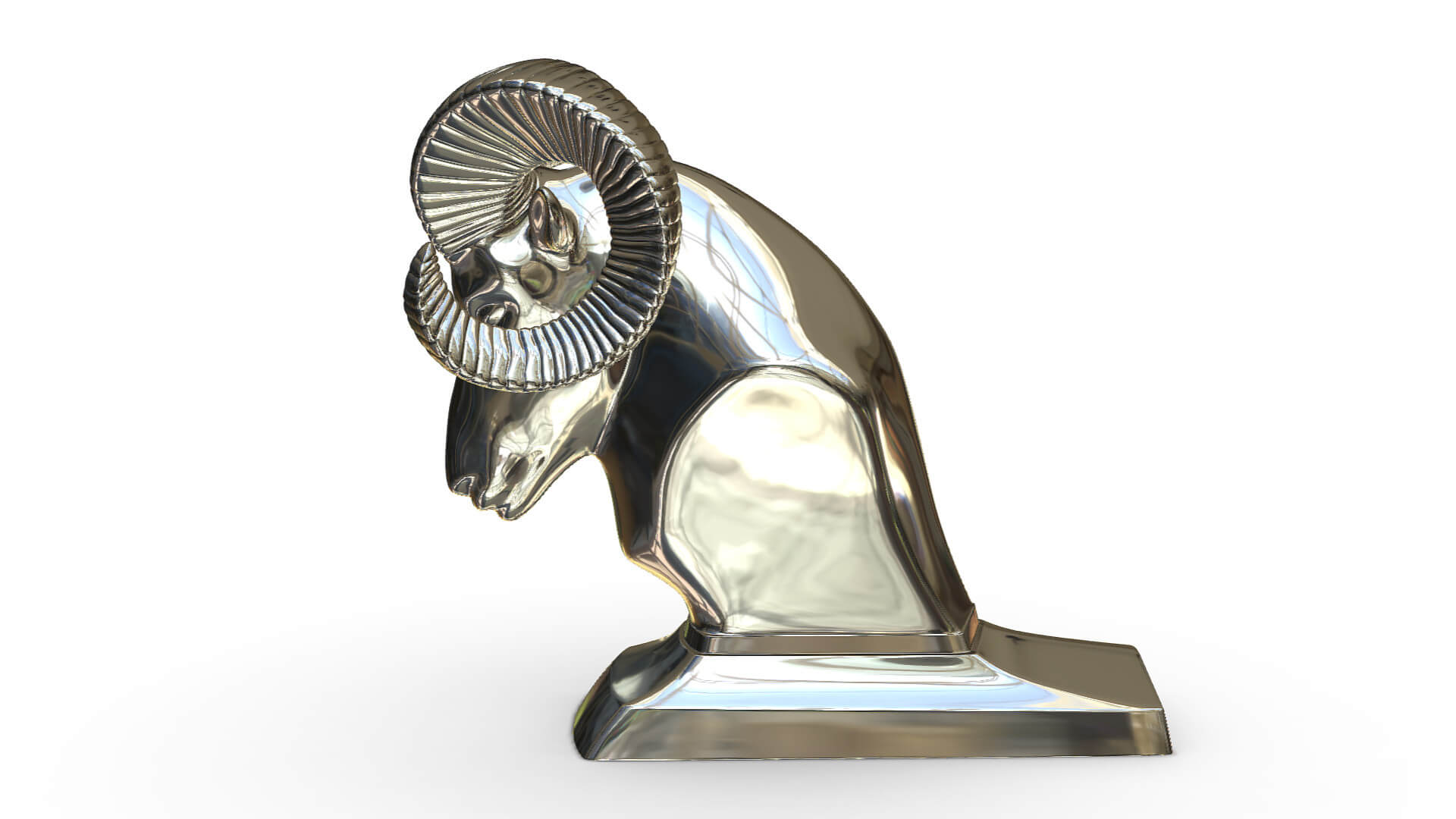 Ram Logo - 3D Model by 3d_logoman