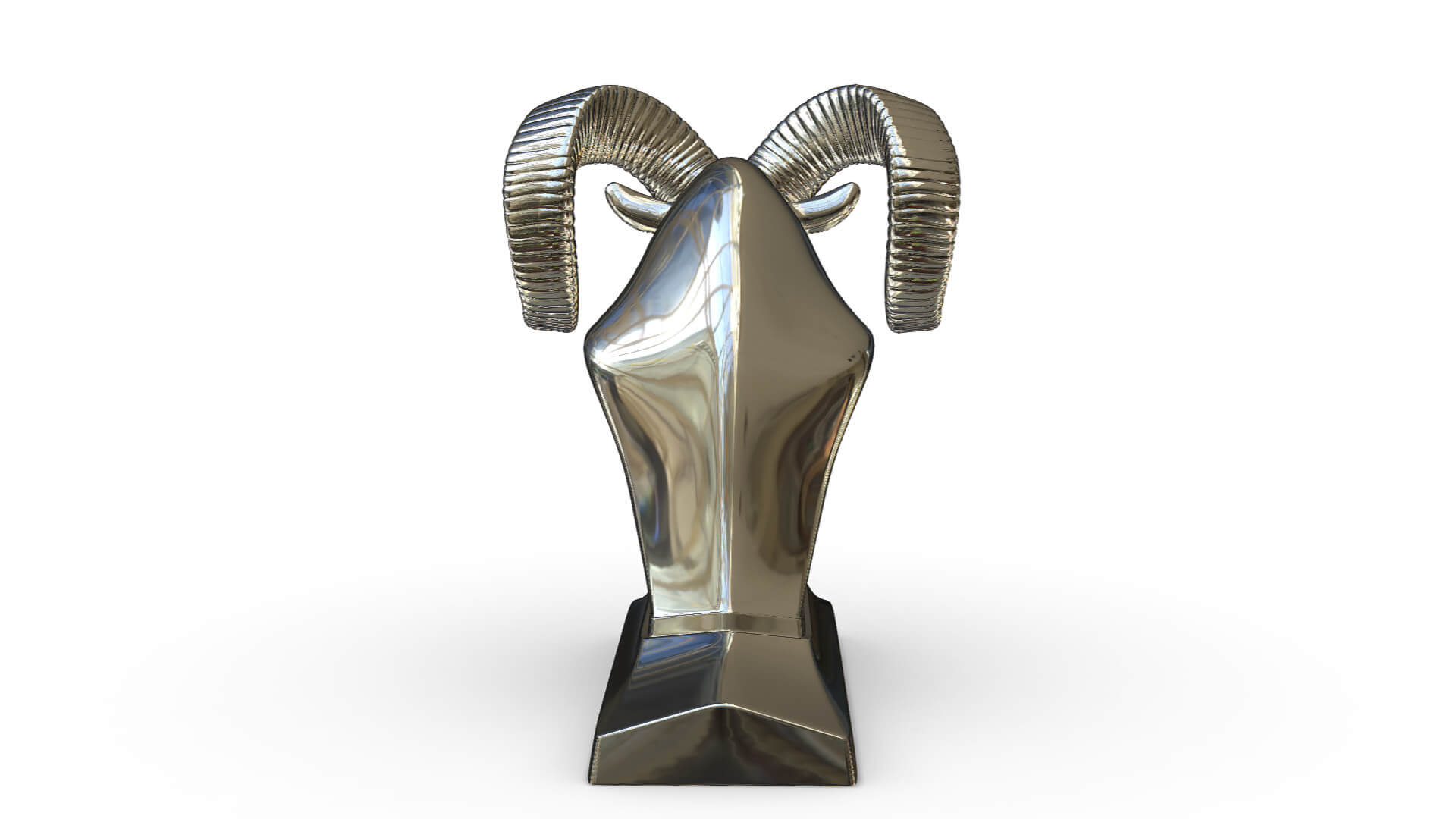 Ram Logo - 3D Model by 3d_logoman