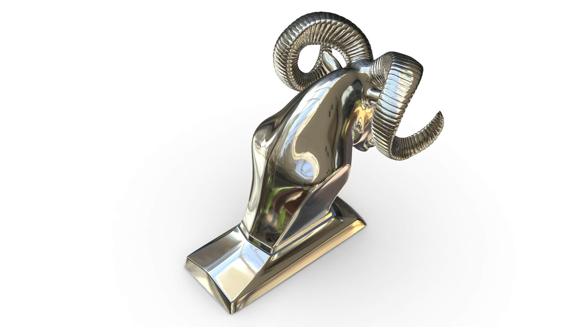 Ram Logo - 3D Model by 3d_logoman